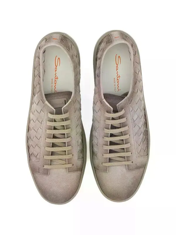 Santoni Woven Sneakers