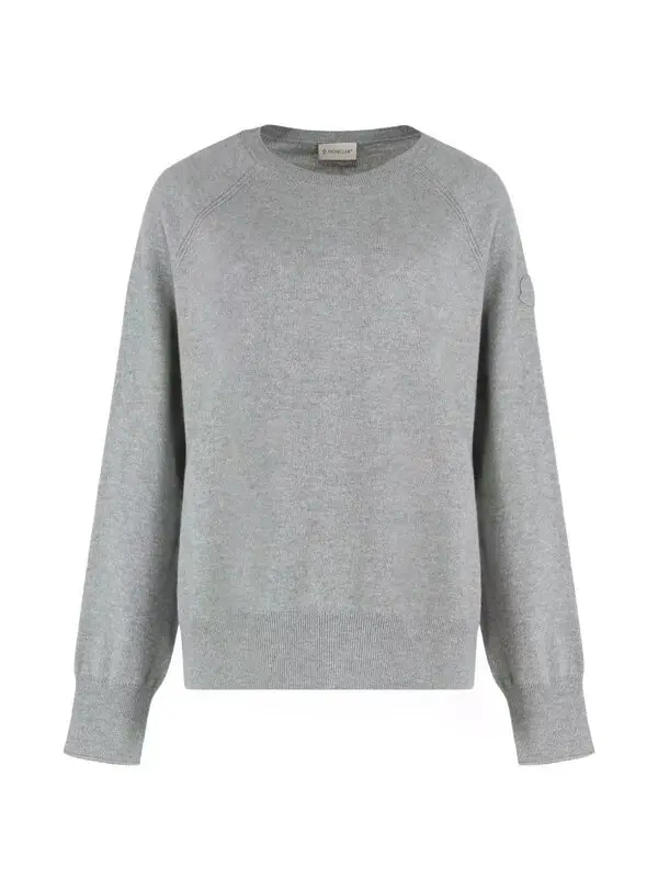 Moncler Cashmere Sweatshirt - Grey