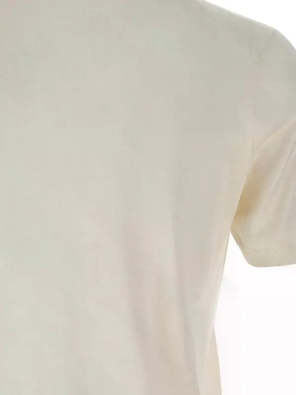 KANGRA Ribbed Short Sleeve Sweater