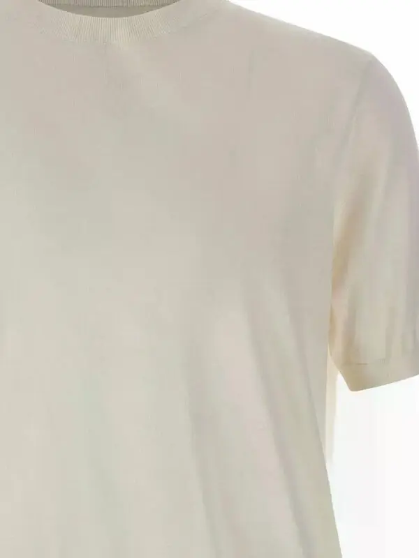 KANGRA Ribbed Short Sleeve Sweater