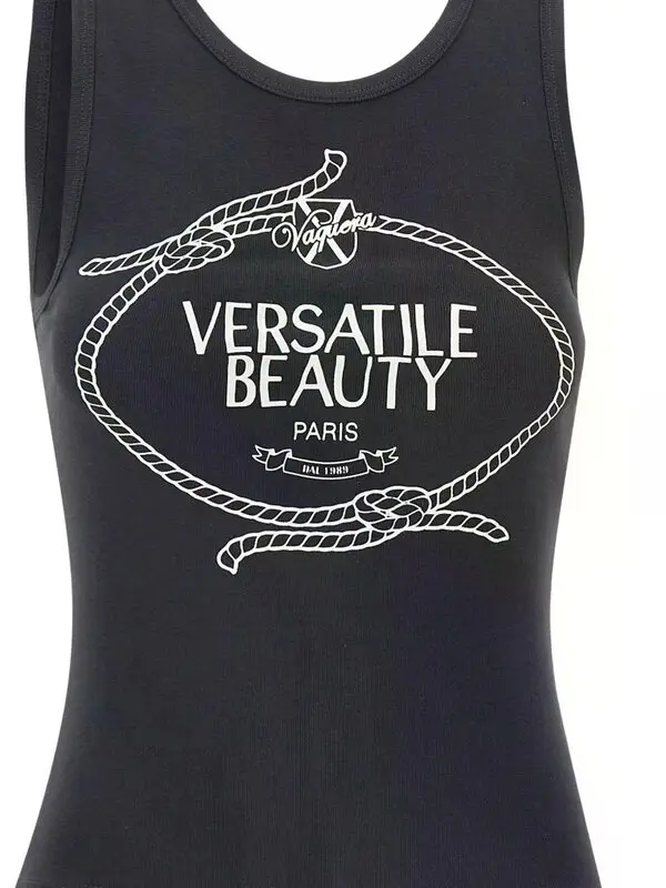 Vaquera Logo-print Cotton Top