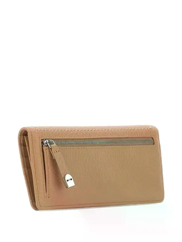 GIANNI CHIARINI Grain Leather Wallet - Neutrals