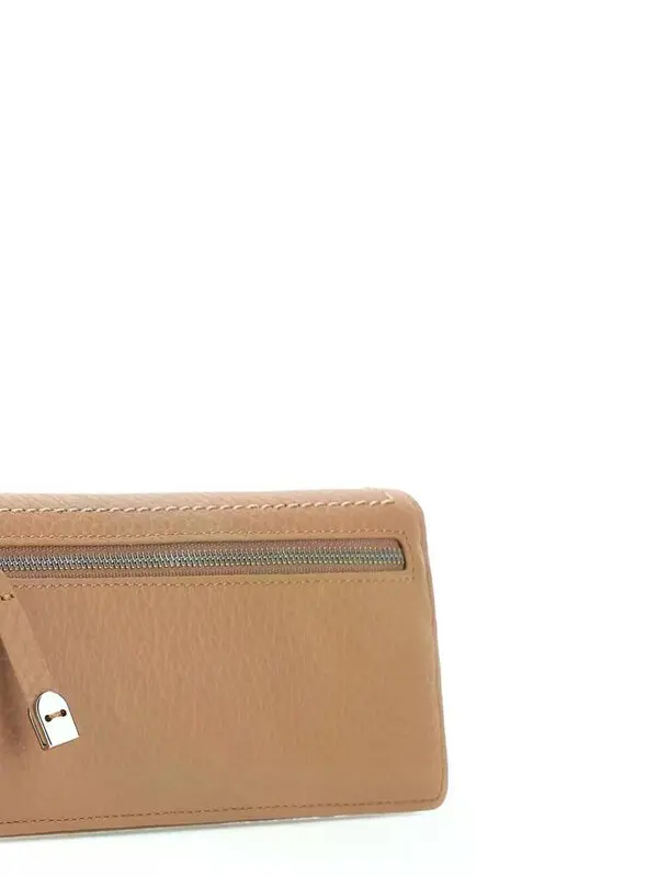 GIANNI CHIARINI Grain Leather Wallet - Neutrals