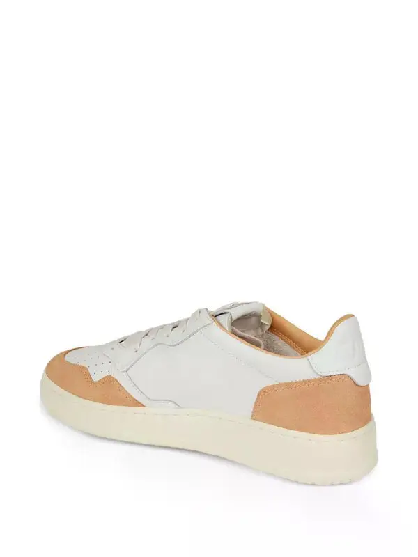 AUTRY Perforated Leather Sneakers - White