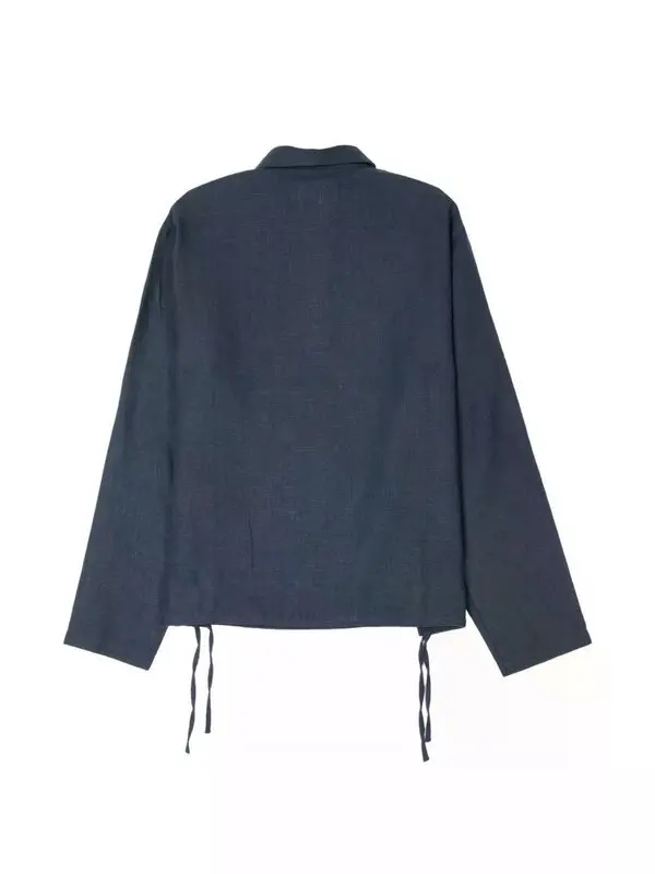 ARTE ANTWERP Zipped Sweater - Blue