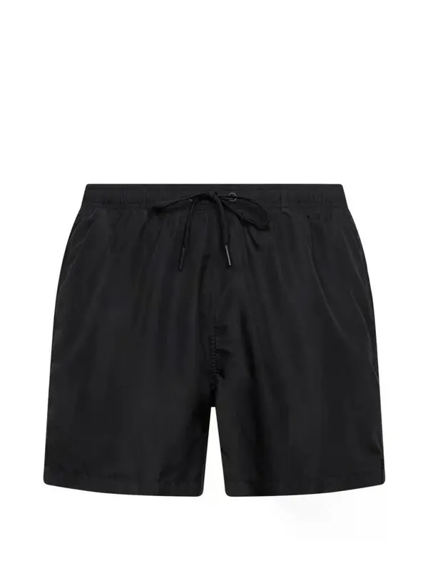 Tagliatore Elasticated-waistband Swim Shorts - Black