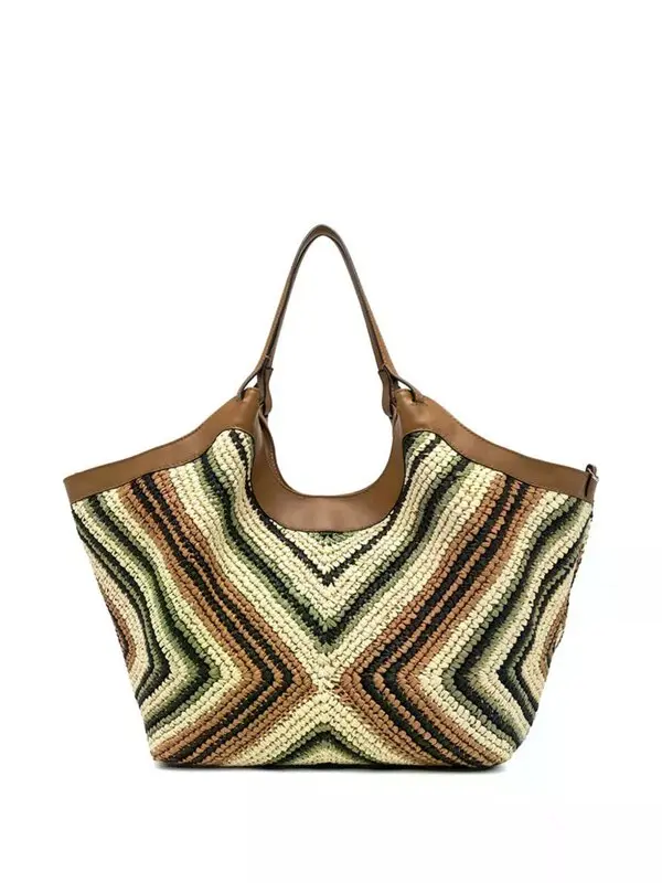 GIANNI CHIARINI Woven Shoulder Bag