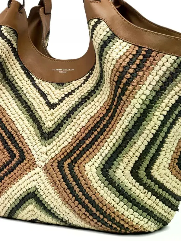 GIANNI CHIARINI Woven Shoulder Bag