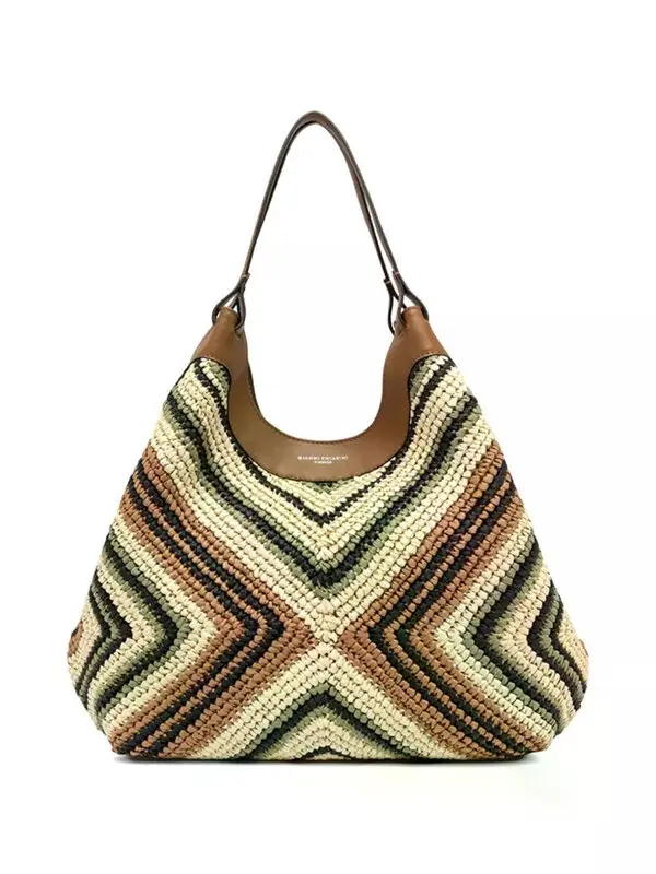 GIANNI CHIARINI Woven Shoulder Bag