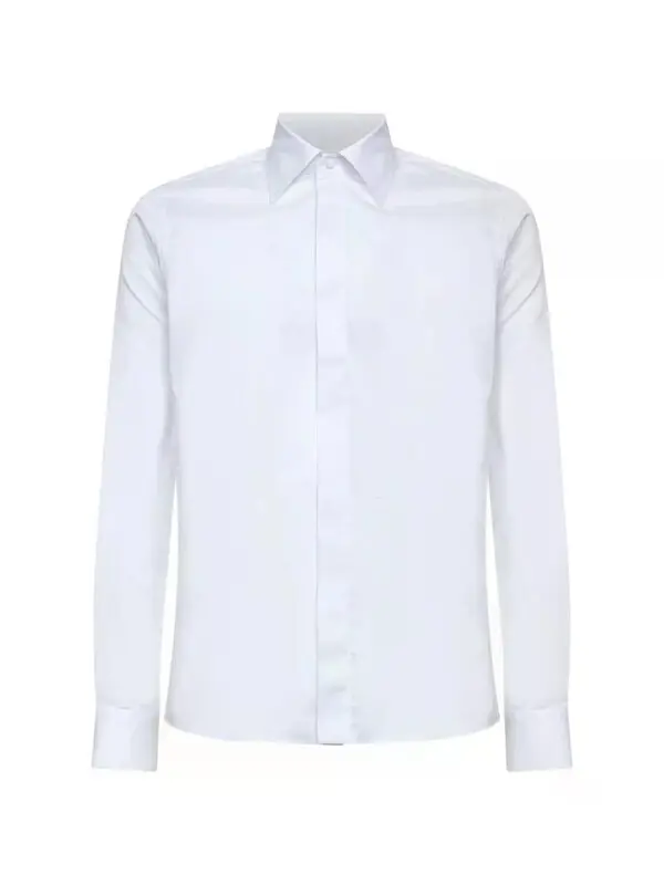Tagliatore Covered-button Long-sleeve Shirt