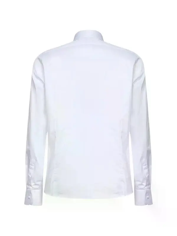 Tagliatore Covered-button Long-sleeve Shirt