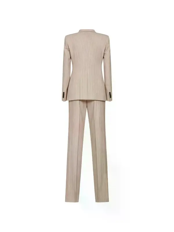 Tagliatore Pinstriped Double-breasted Suit - Neutrals
