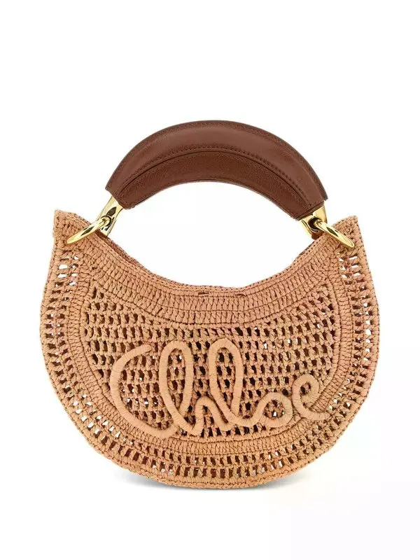 Chloé Mini Raffia Tote Bag