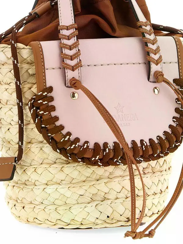 CUBA LAB Raffia Tote Bag
