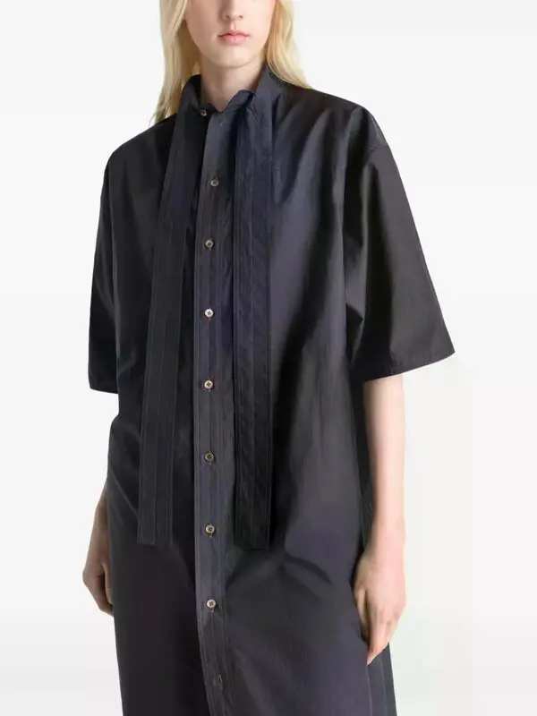 LEMAIRE Scarf Tube Dress - Black