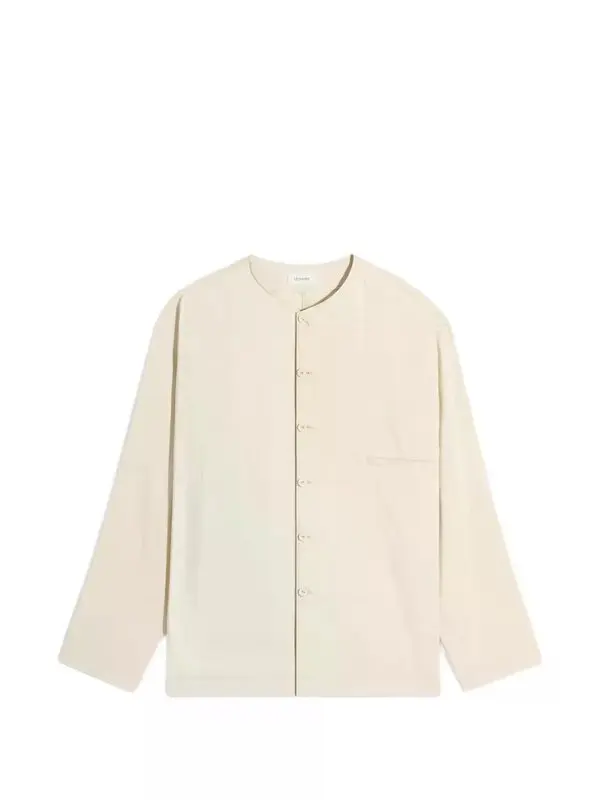 LEMAIRE Buttoned Pocket Shirt - Neutrals