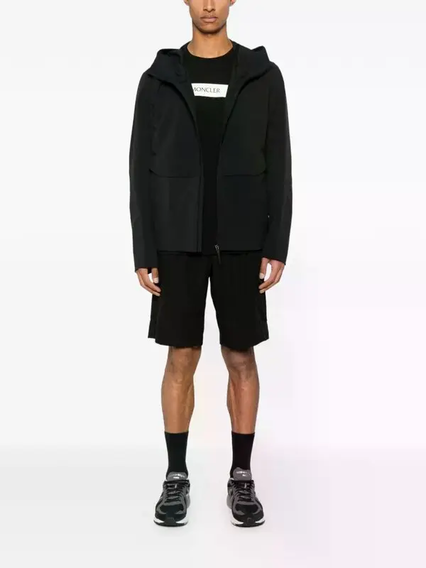 Herno Cargo Pleated Shorts - Black