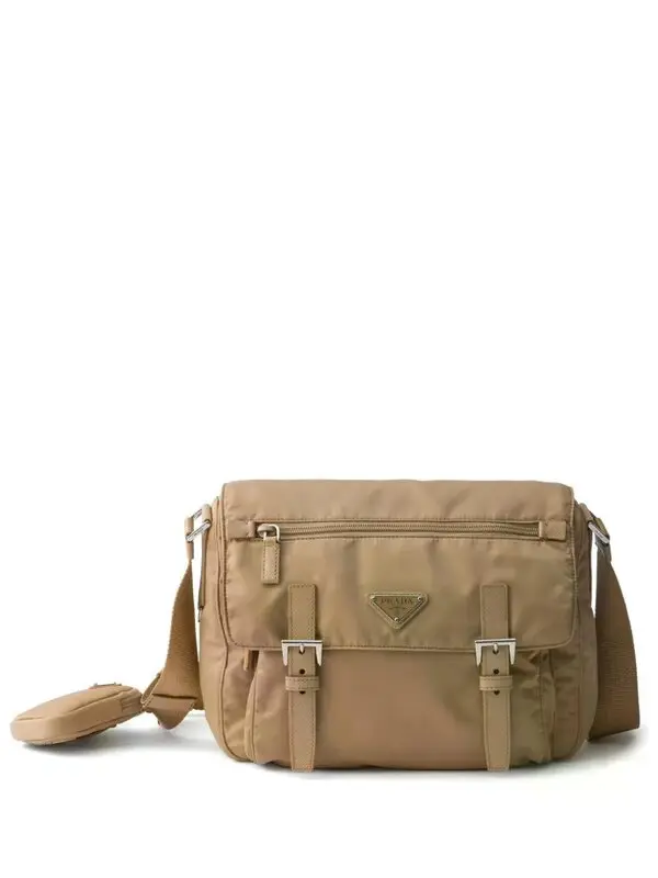 Prada Re-nylon Shoulder Bag With Detachable Pouch