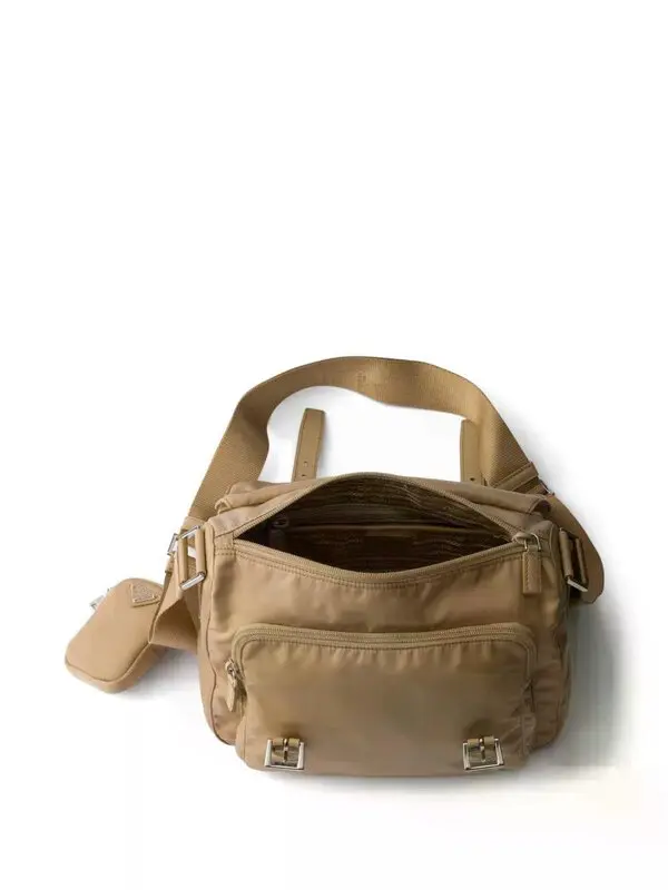 Prada Re-nylon Shoulder Bag With Detachable Pouch