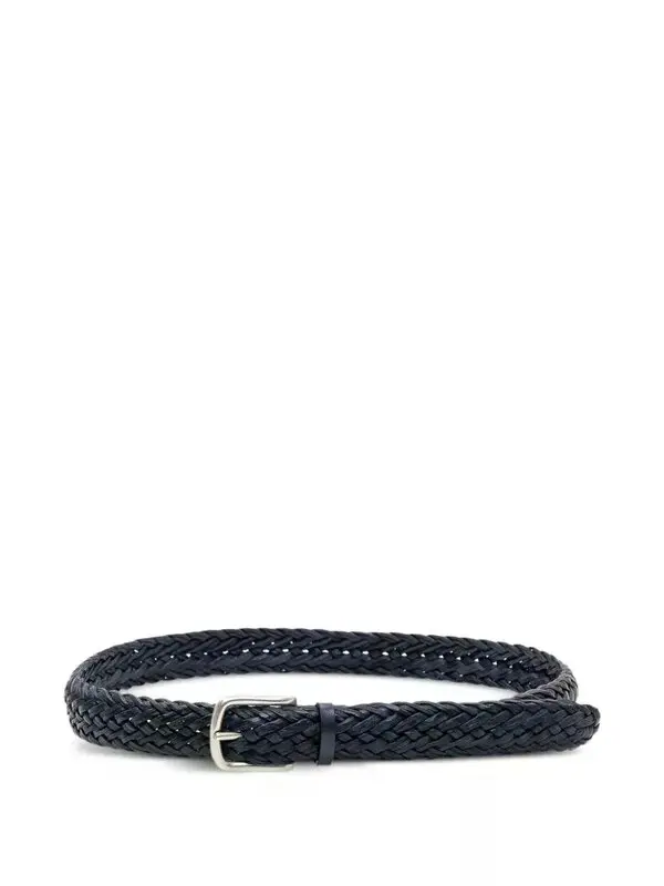 Orciani Braided Belt - Blue