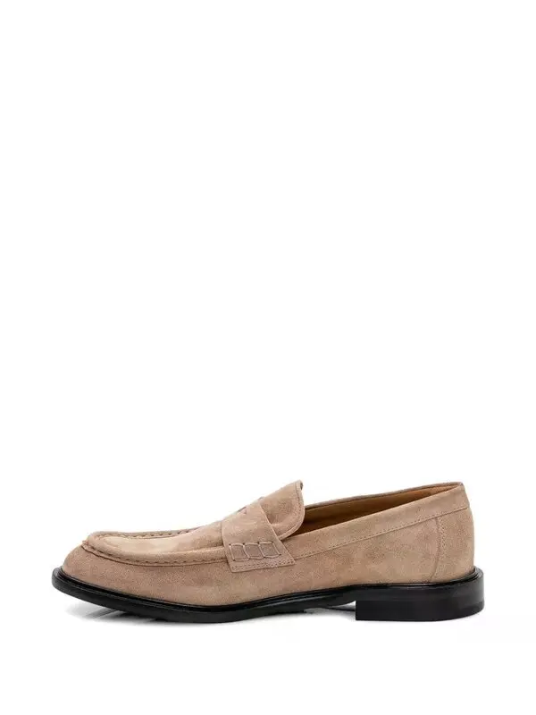 STURLINI FIRENZE Round-toe Penny Loafers - Neutrals