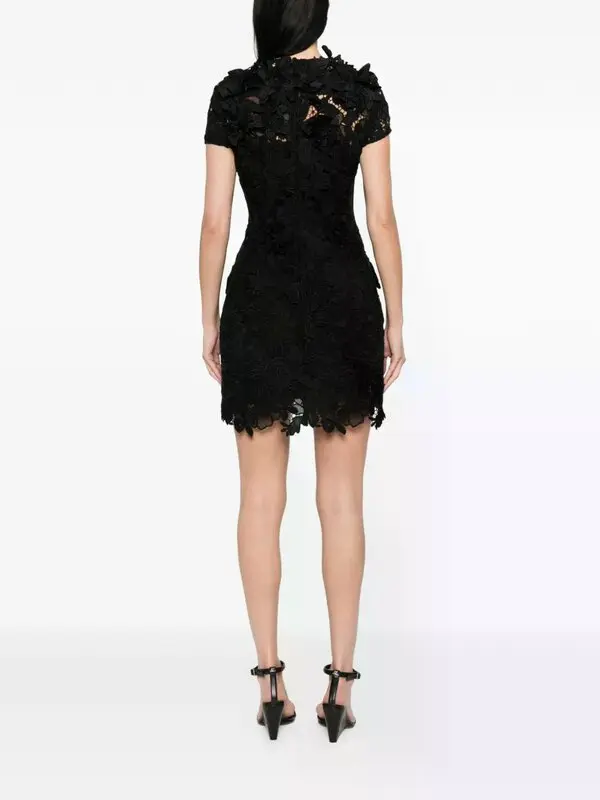Sportmax Floral Lace Mini Dress