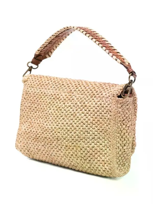 IBELIV Opera Braided Raffia Tote - Neutrals