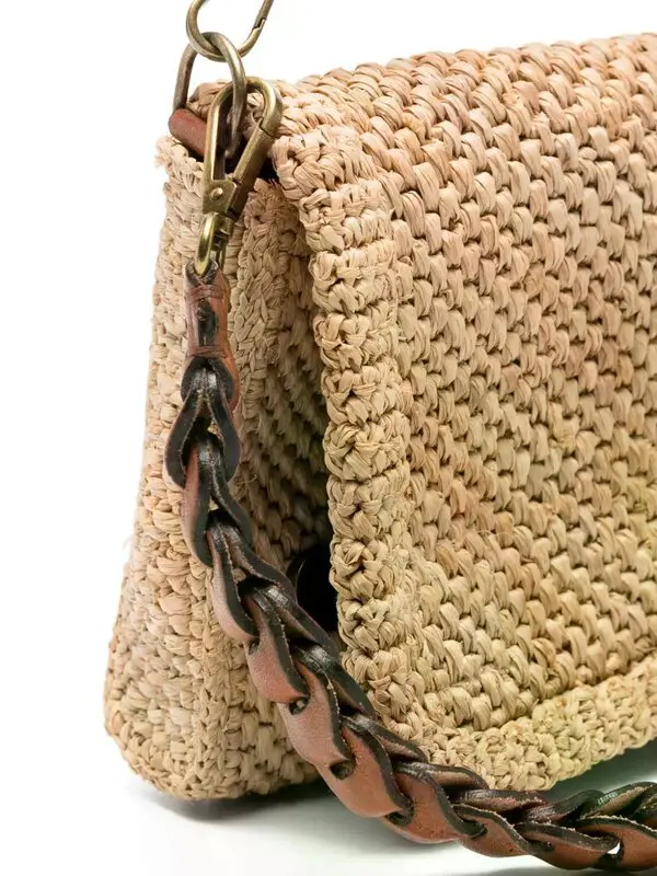 IBELIV Opera Braided Raffia Tote - Neutrals