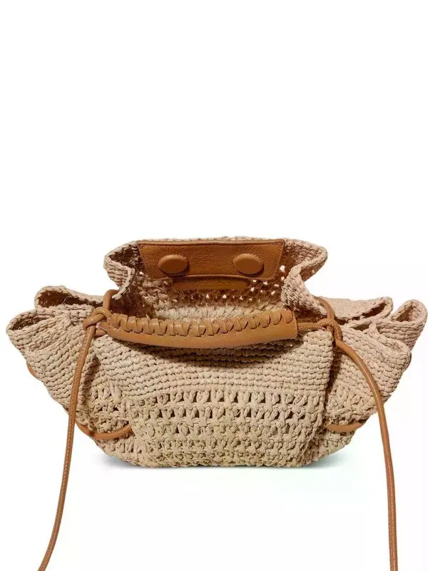 Hereu Arta Crochet Raffia Tote