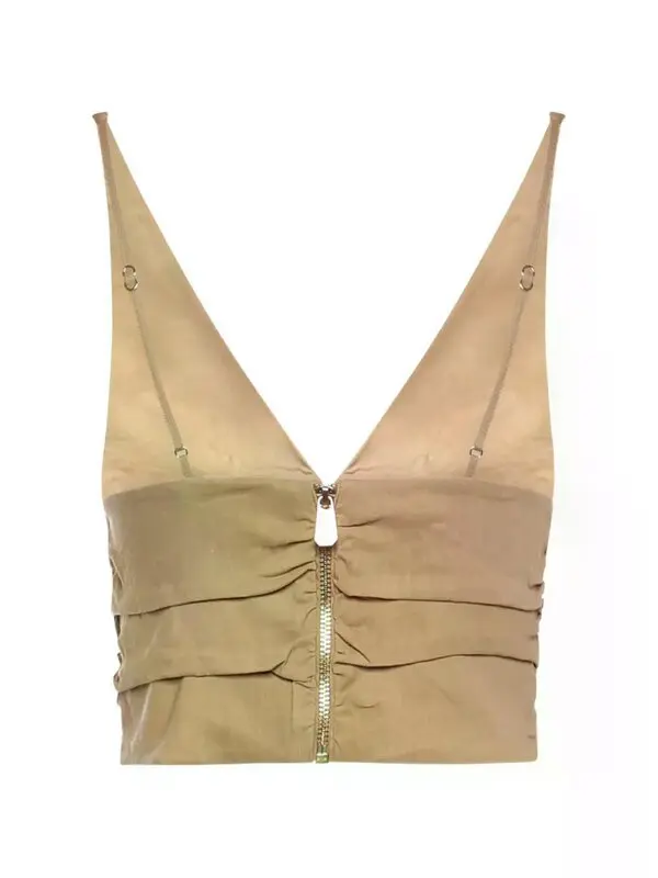 Pinko Sleeveless V-neck Top