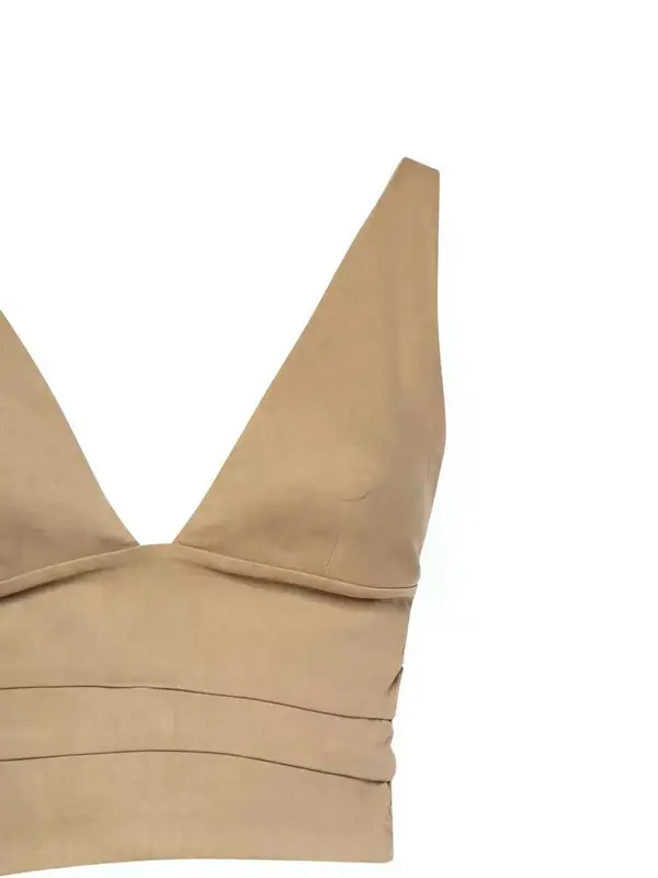 Pinko Sleeveless V-neck Top