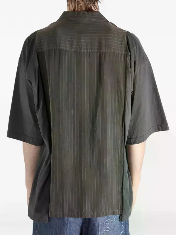 Undercover Striped Short-sleeves Shirt