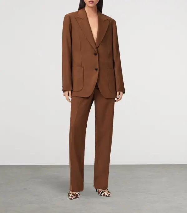 ALLSAINTS Wool-blend Beck Trousers