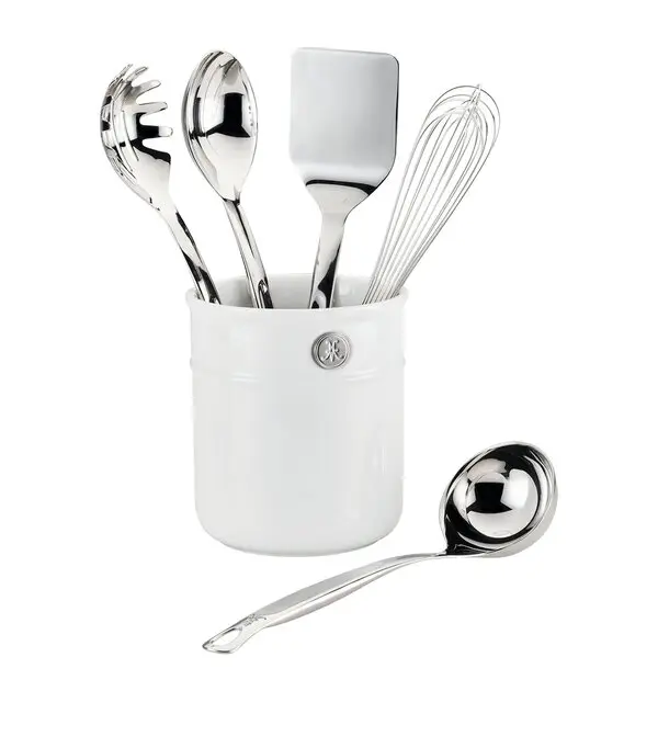 HESTAN 5-piece Provisions Utensils Set - Silver