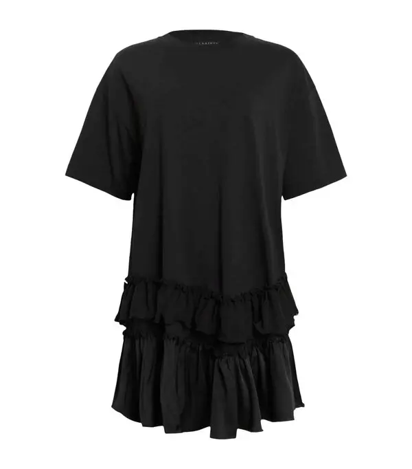 ALLSAINTS Organic Cotton Feyre Mini Dress