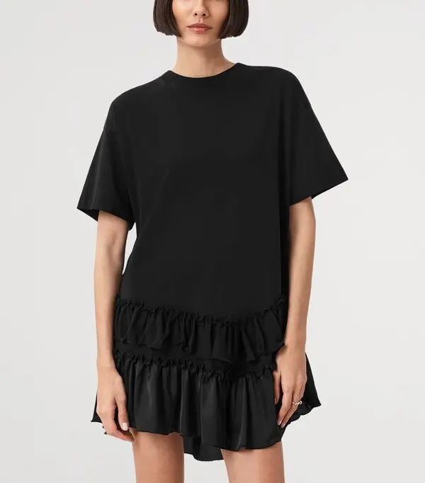 ALLSAINTS Organic Cotton Feyre Mini Dress
