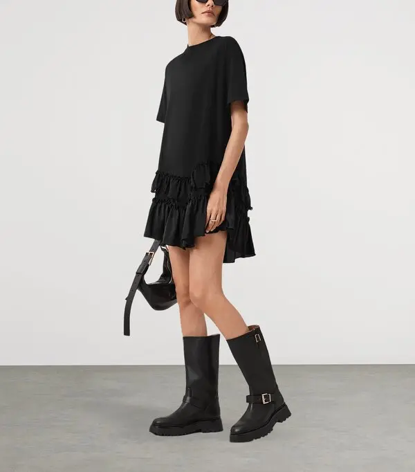 ALLSAINTS Organic Cotton Feyre Mini Dress