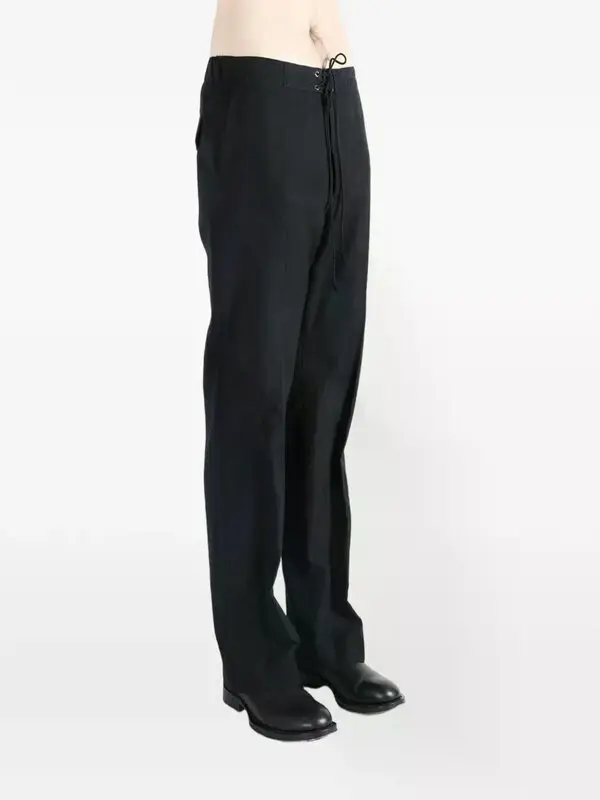 Auralee Drawstring Trousers - Grey