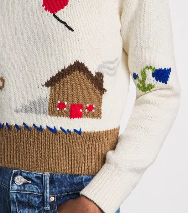 MOTHER Cotton-blend Shrunken Sweater