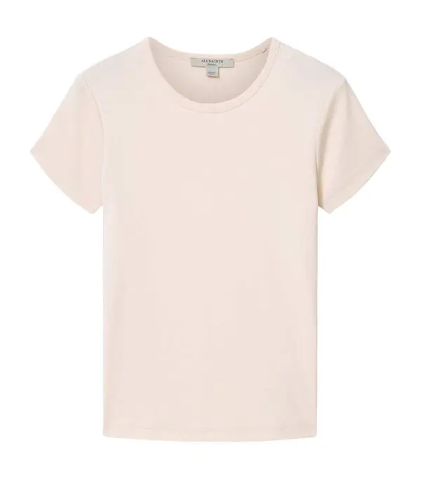 ALLSAINTS Organic Cotton Stevie T-shirt - Pink