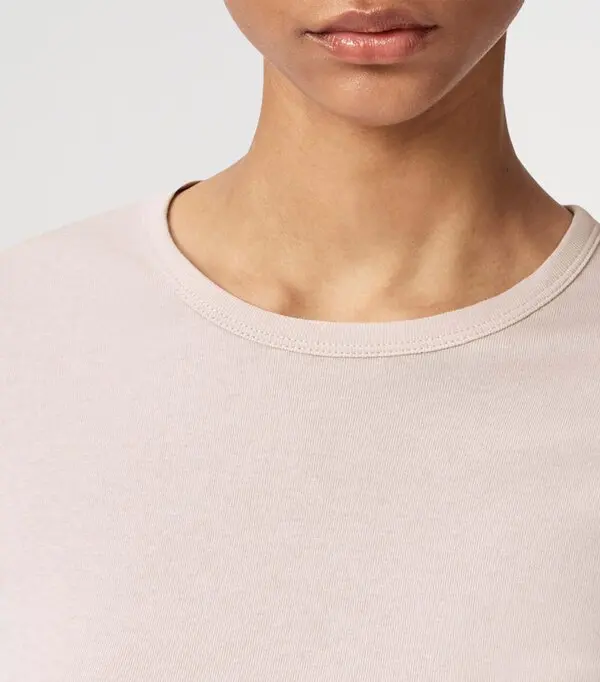 ALLSAINTS Organic Cotton Stevie T-shirt - Pink