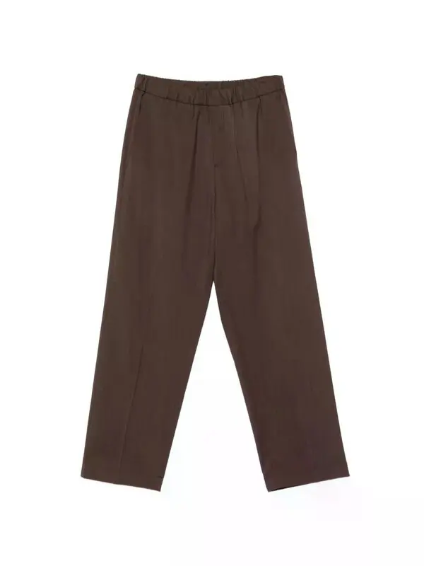 COSTUMEIN Elasticated Trousers - Brown