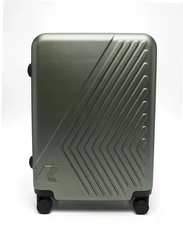 K-WAY Logo-detail Trolley - Green