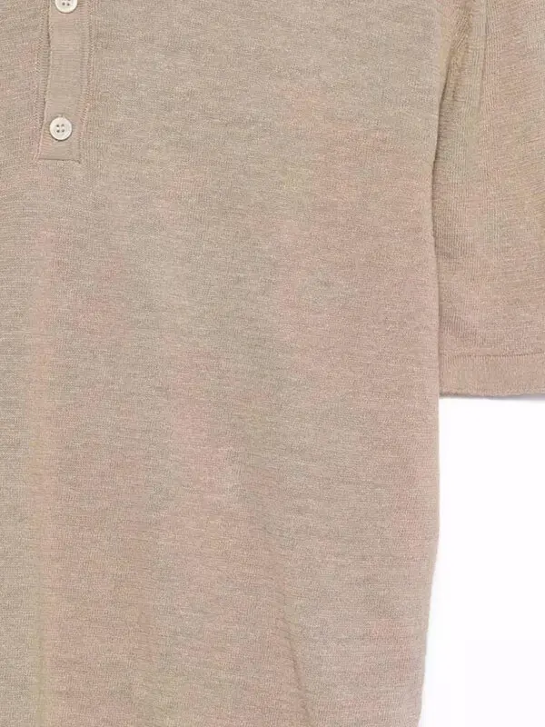 COSTUMEIN Putri Buttoned Short-sleeve Polo Shirt