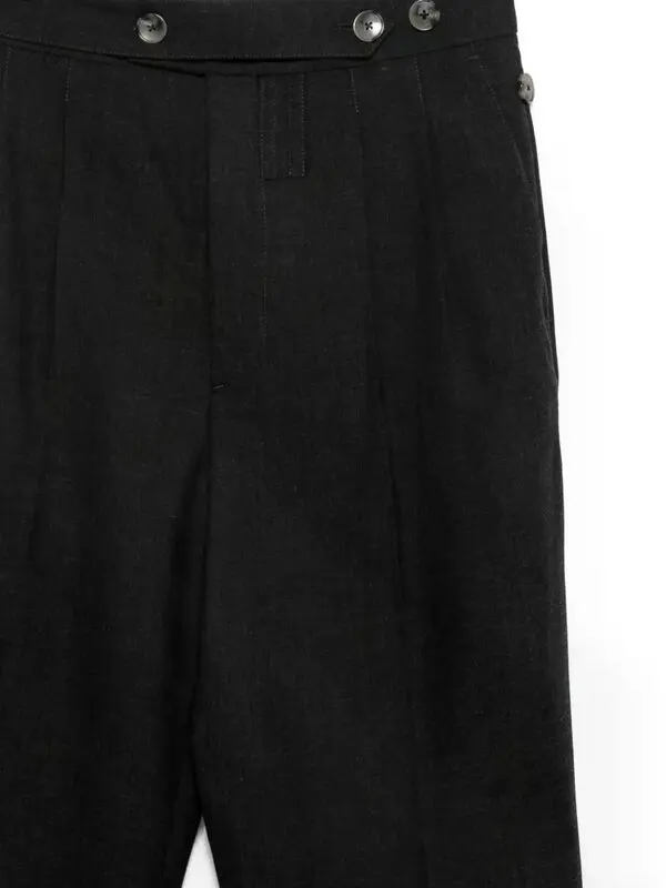 NAMACHEKO Hav Button Pleated Trousers