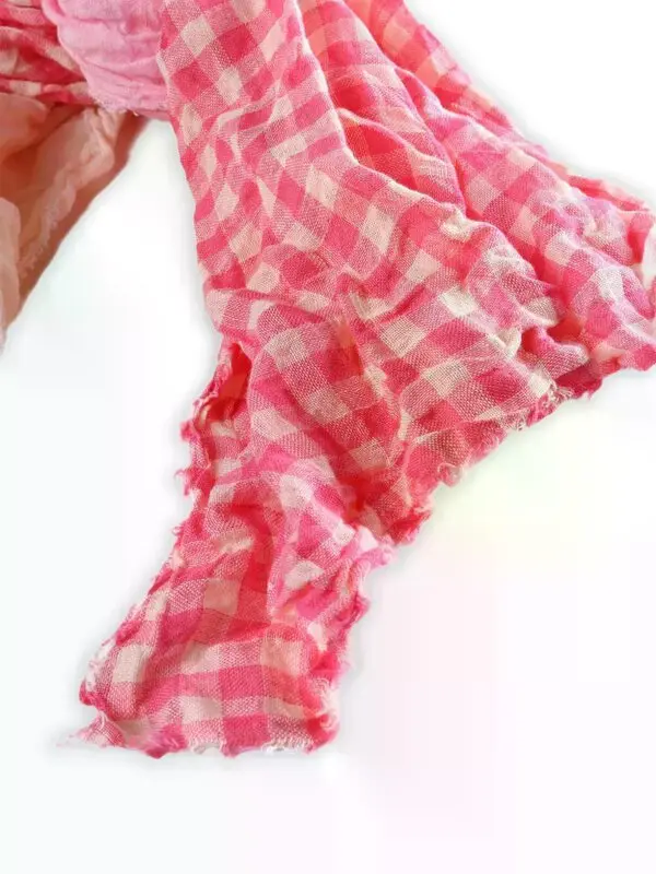 DANIELA GREGIS Checked Scarf