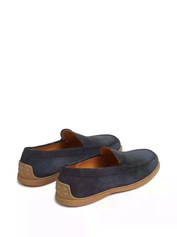 TOD'S Reversed Loafers - Blue