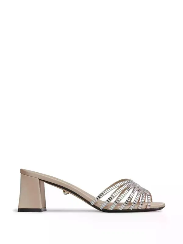 ALEVI MILANO Embellished Open Toe Sandals