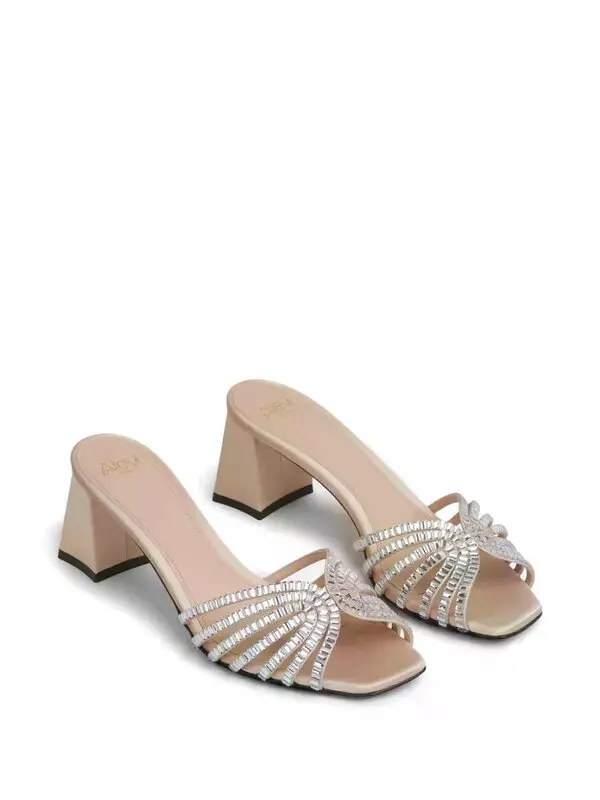 ALEVI MILANO Embellished Open Toe Sandals