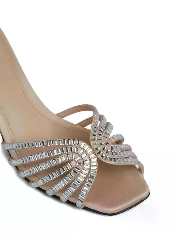 ALEVI MILANO Embellished Open Toe Sandals